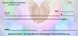Law of Abundance Checks including New Moon Cheques - Wealthvibes